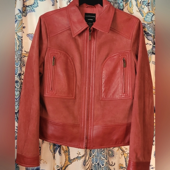 Doncaster | Jackets & Coats | Vintage Doncaster Collection Red Leather ...